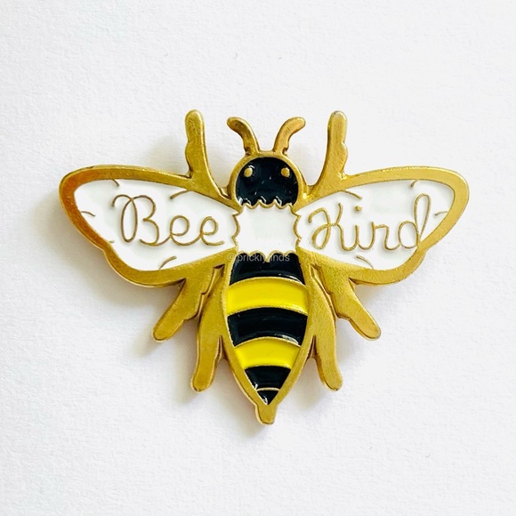 pricklyfinds | Jewelry | 42 Bee Kind Bumblebee Enamel Pin | Poshmark